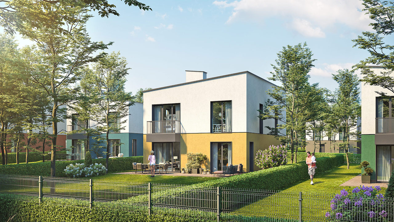 Infinity Forest Residence - иновативен комплекс от къщи