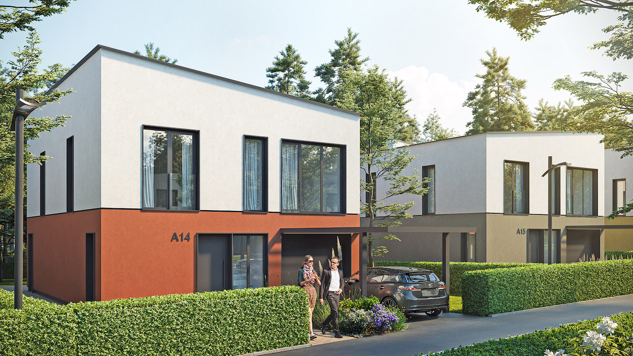 Infinity Forest Residence - иновативен комплекс от къщи