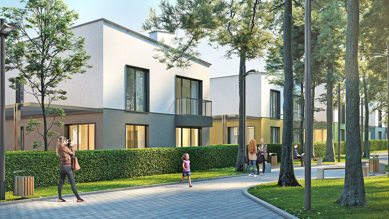 Infinity Forest Residence - иновативен комплекс от къщи